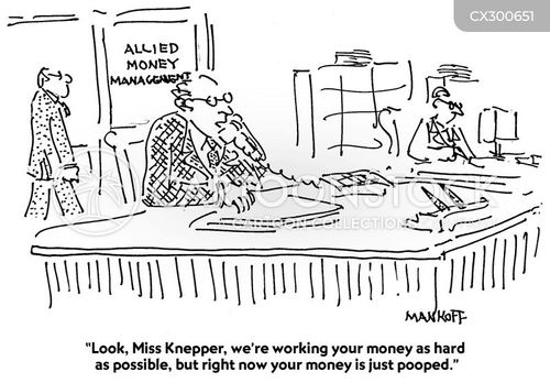 Money Manager Cartoons and Comics - funny pictures from CartoonStock