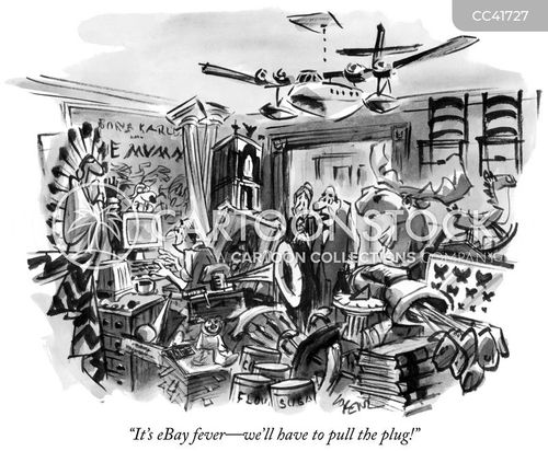 Second-hand Market Cartoons and Comics - funny pictures from CartoonStock