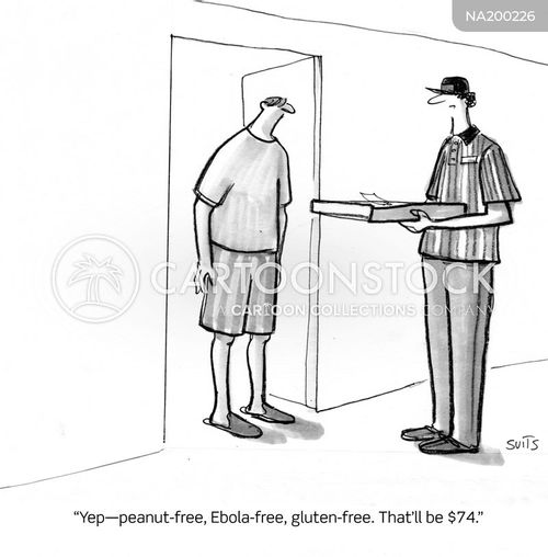 Food Allergy Cartoons and Comics - funny pictures from CartoonStock