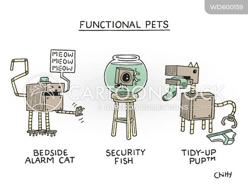 Cat Whispering Cartoons and Comics - funny pictures from CartoonStock