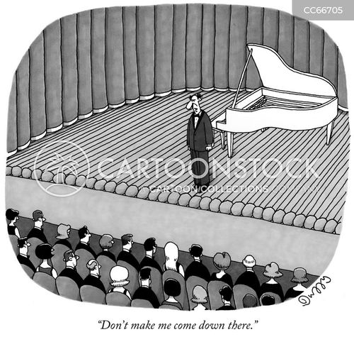 Pianist Cartoons and Comics - funny pictures from CartoonStock
