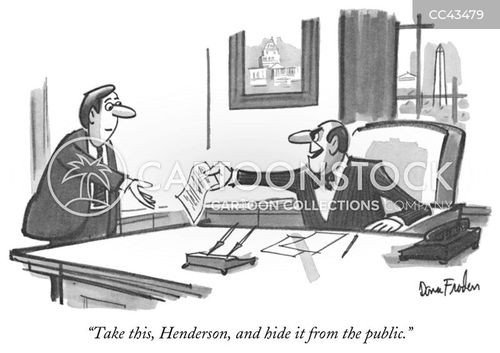 Distrust Cartoons and Comics - funny pictures from CartoonStock