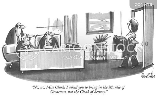 Secrecy Cartoons and Comics - funny pictures from CartoonStock