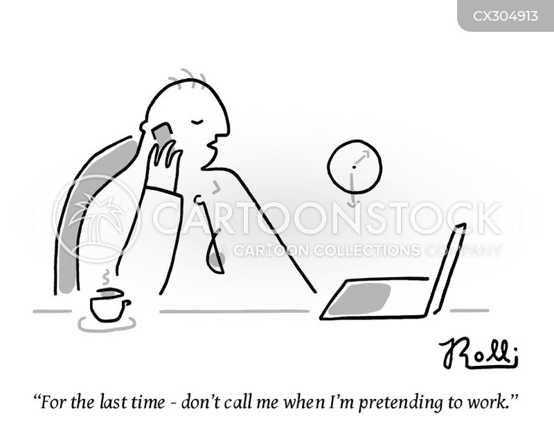 Procrastination Cartoons and Comics - funny pictures from CartoonStock