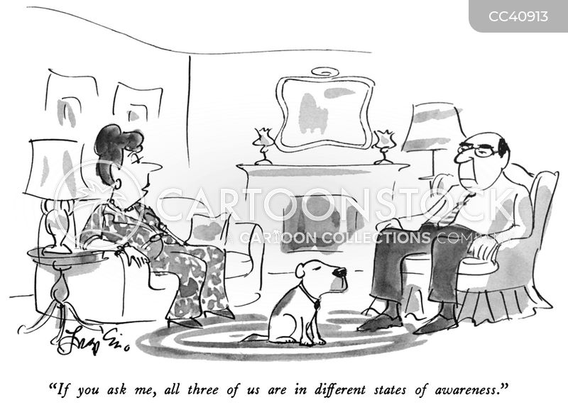 Consciousness Cartoons and Comics - funny pictures from CartoonStock