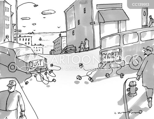 Split Cartoons and Comics - funny pictures from CartoonStock