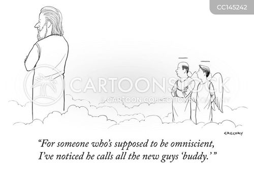 Omniscient Cartoons and Comics - funny pictures from CartoonStock