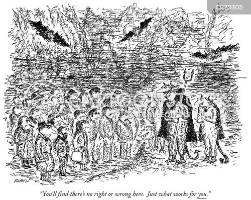 Daemon Cartoons and Comics - funny pictures from CartoonStock