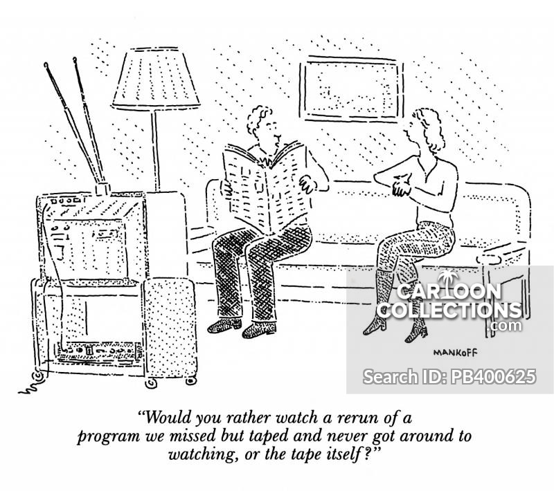 Tv Program Cartoons and Comics - funny pictures from CartoonStock