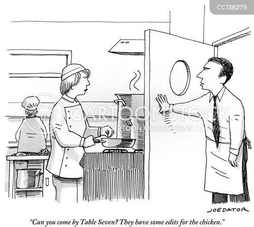 Recipe Editing Cartoons and Comics - funny pictures from CartoonStock