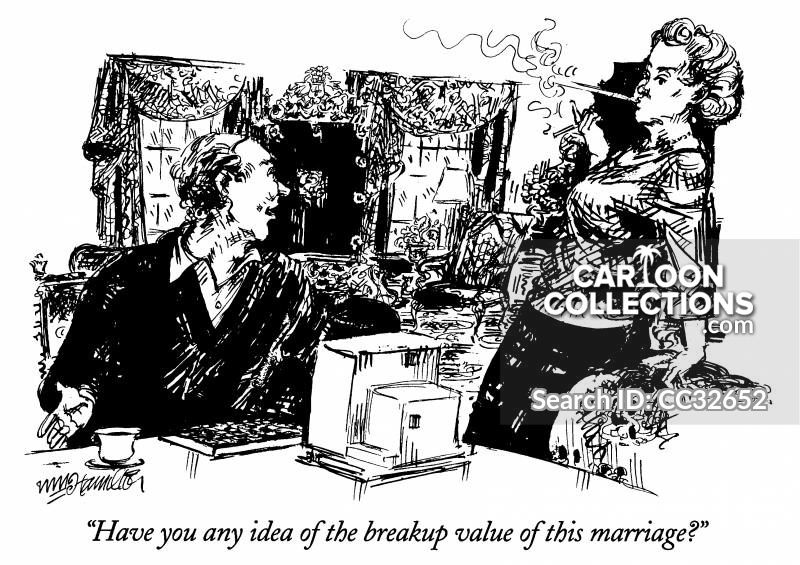 Divorce Settlement Cartoons and Comics - funny pictures from CartoonStock
