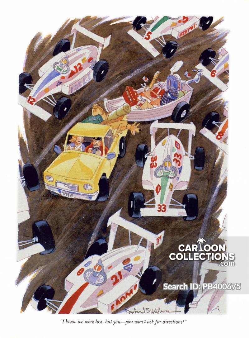 Ask For Directions Cartoons and Comics - funny pictures from CartoonStock