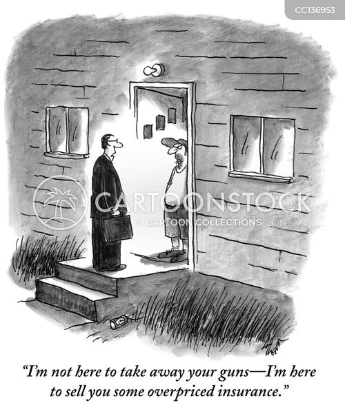 Insurance Salesman Cartoons and Comics - funny pictures from CartoonStock