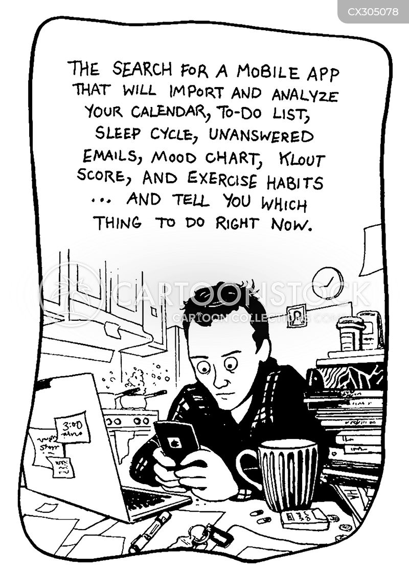 Digital Clutter Cartoons and Comics - funny pictures from CartoonStock