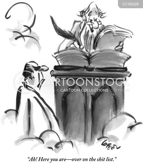 Divine Retribution Cartoons and Comics - funny pictures from CartoonStock