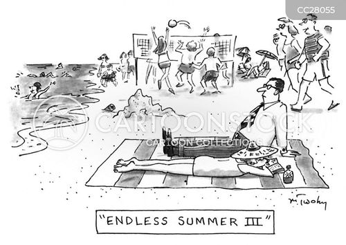 Summertime Cartoons and Comics - funny pictures from CartoonStock
