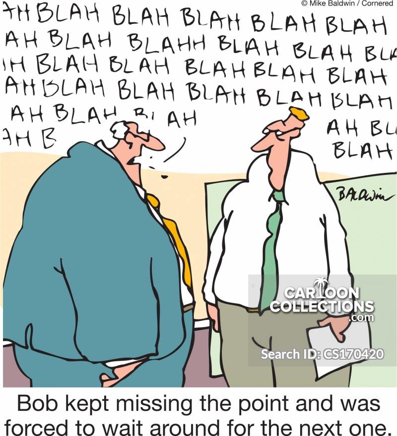 Boring Lecture Cartoon