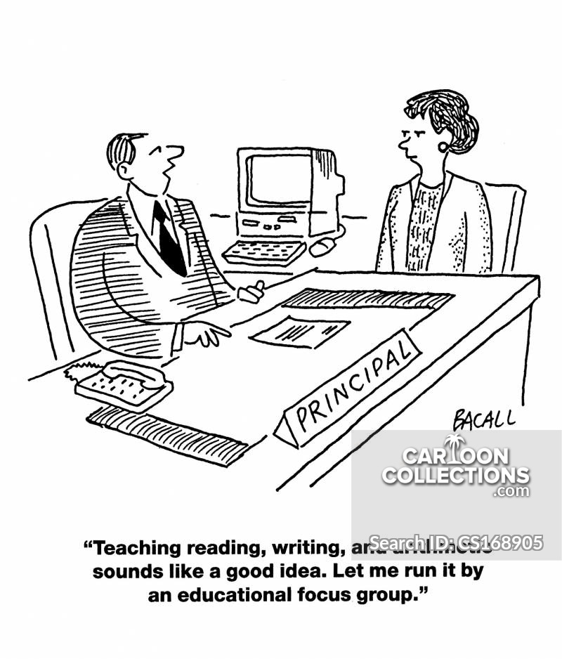 Education Cartoons For Principals