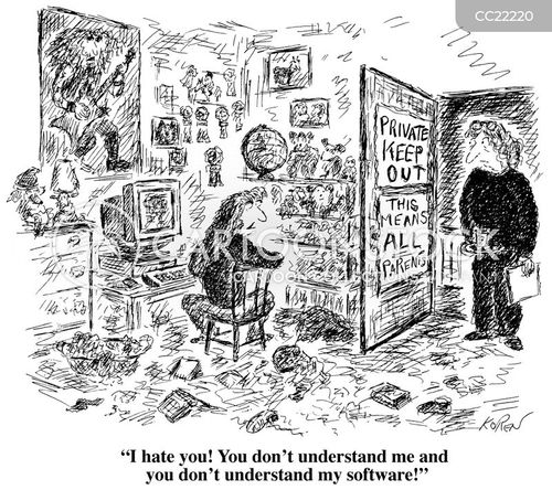 Computer Literacy Cartoons and Comics - funny pictures from CartoonStock