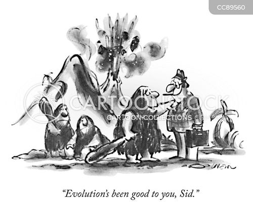 Evolution Cartoons and Comics - funny pictures from CartoonStock