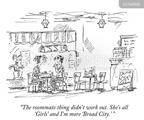 Roommate Cartoons and Comics - funny pictures from CartoonStock