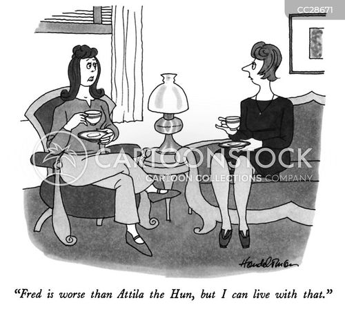 Attila The Hun Cartoons and Comics - funny pictures from CartoonStock