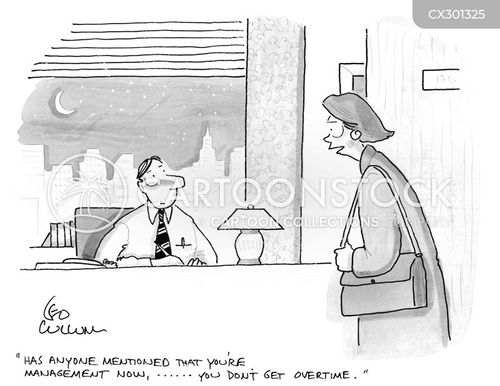 Working Overtime Cartoons and Comics - funny pictures from CartoonStock