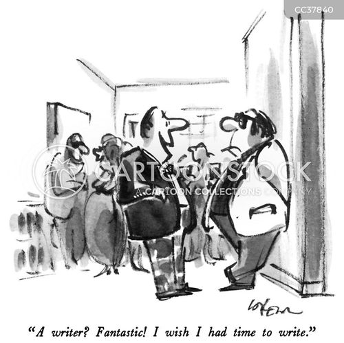 Writing Cartoons and Comics - funny pictures from CartoonStock