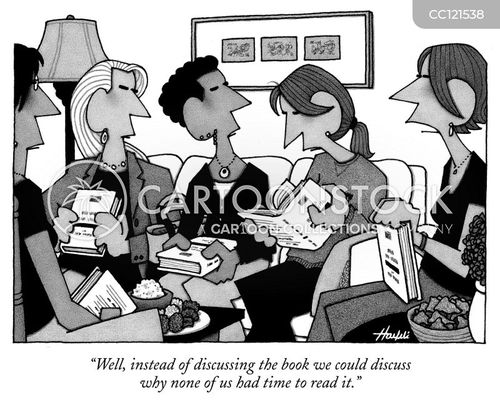 Book Club Cartoons and Comics - funny pictures from CartoonStock